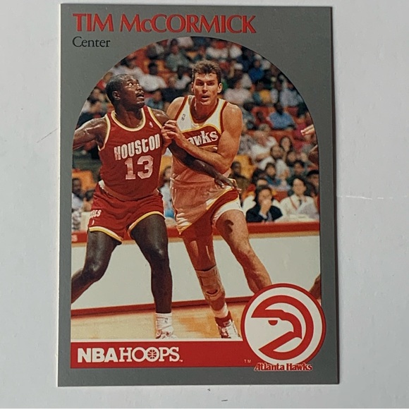 NBA HOOPS | Toys | 99 Nba Hoops Atlanta Hawks Tim Mccormick 401 | Poshmark